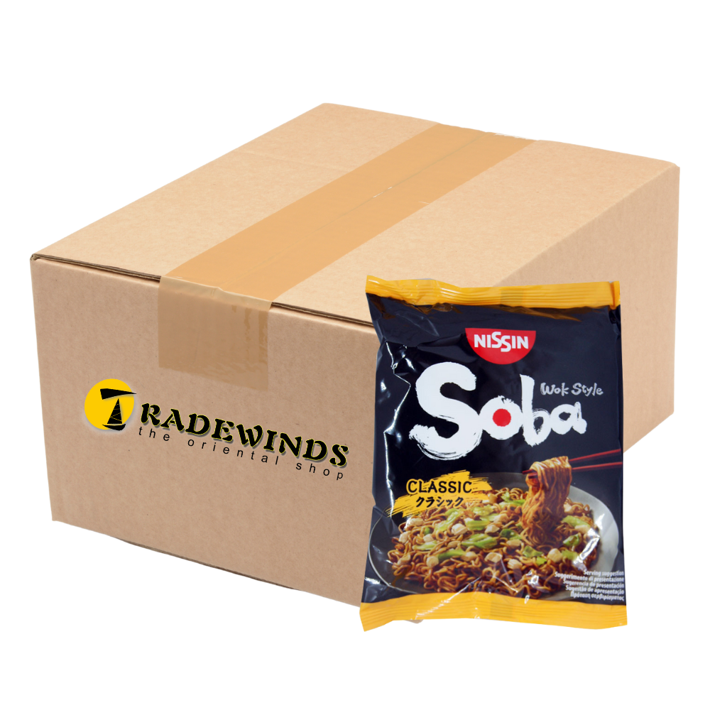 Nissin Soba Japanese Fried Instant Noodles - Classic - 9 Packets ...